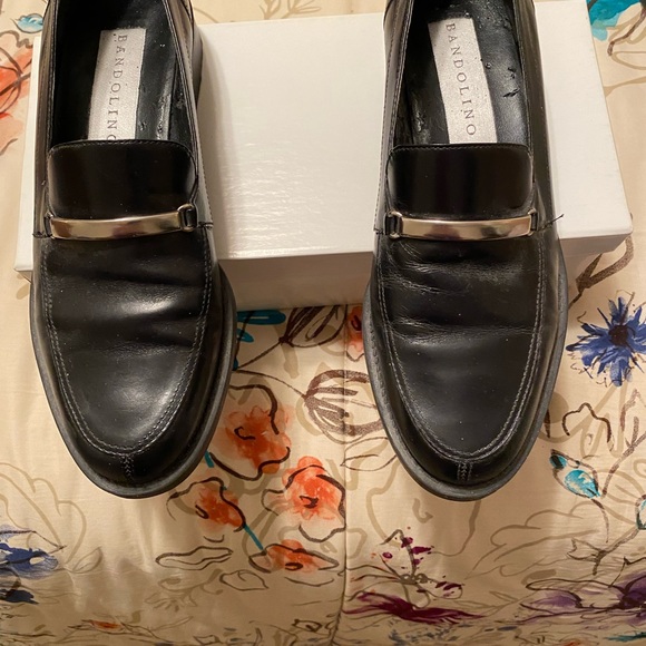 Bandolino | Shoes | Bandolino Black Leather Loafers Size 7 2 M | Poshmark